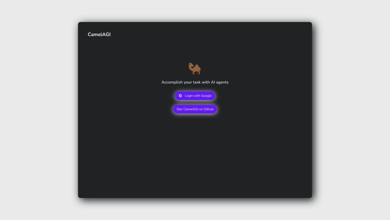 Camel AGI - About, Reviews, Alternatives - AI Locator