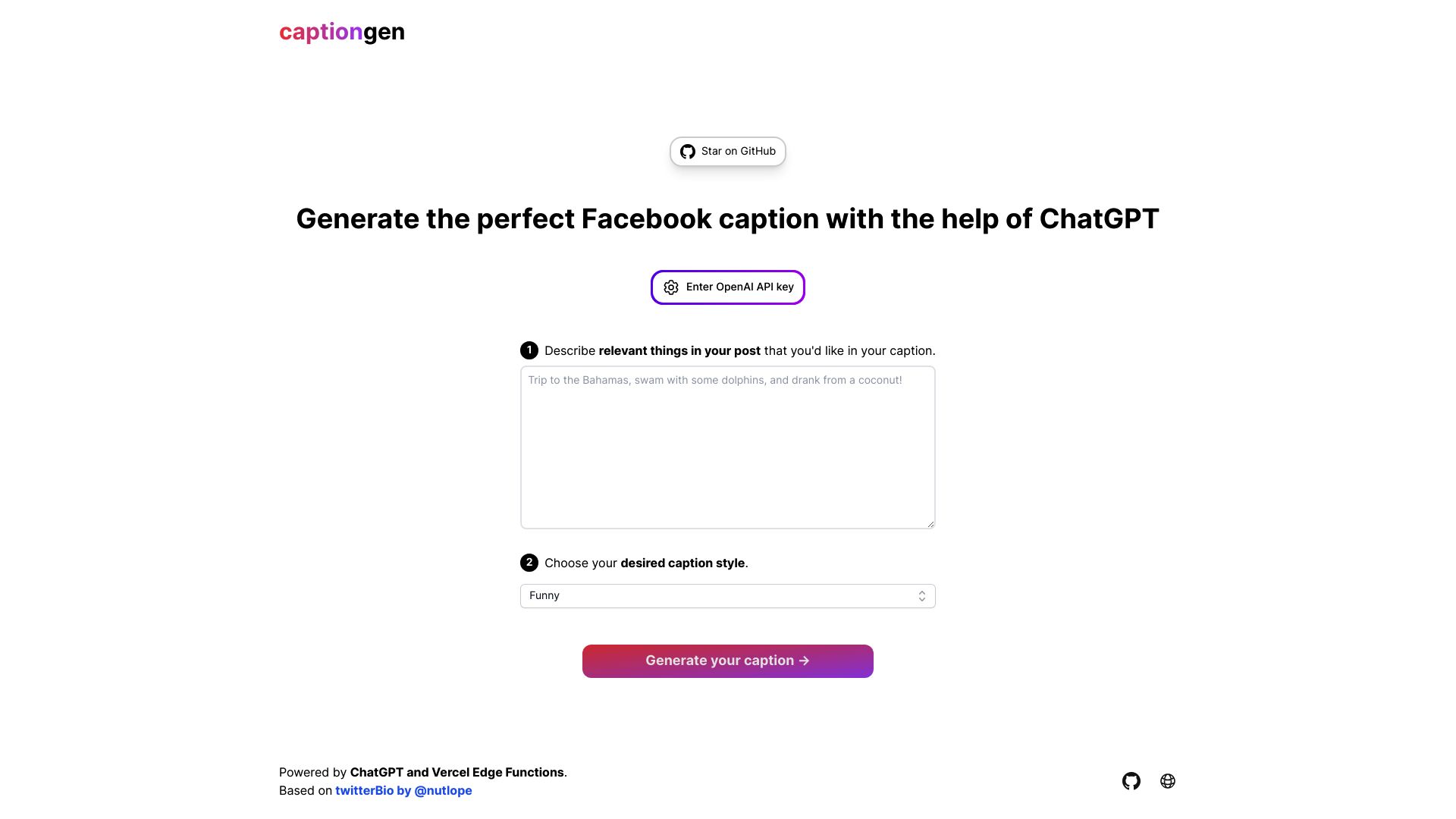 CaptionGen - About, Reviews, Alternatives - AI Locator