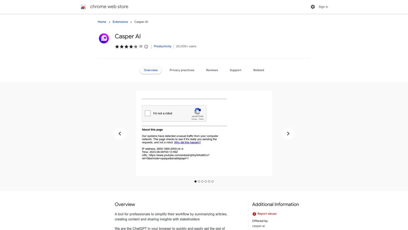 Casper AI - About, Reviews, Alternatives - AI Locator