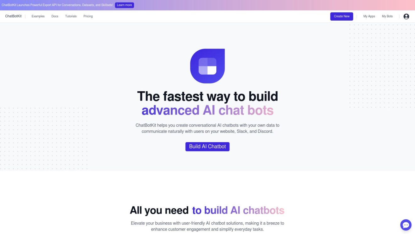 Chatbotkit - About, Reviews, Alternatives - AI Locator