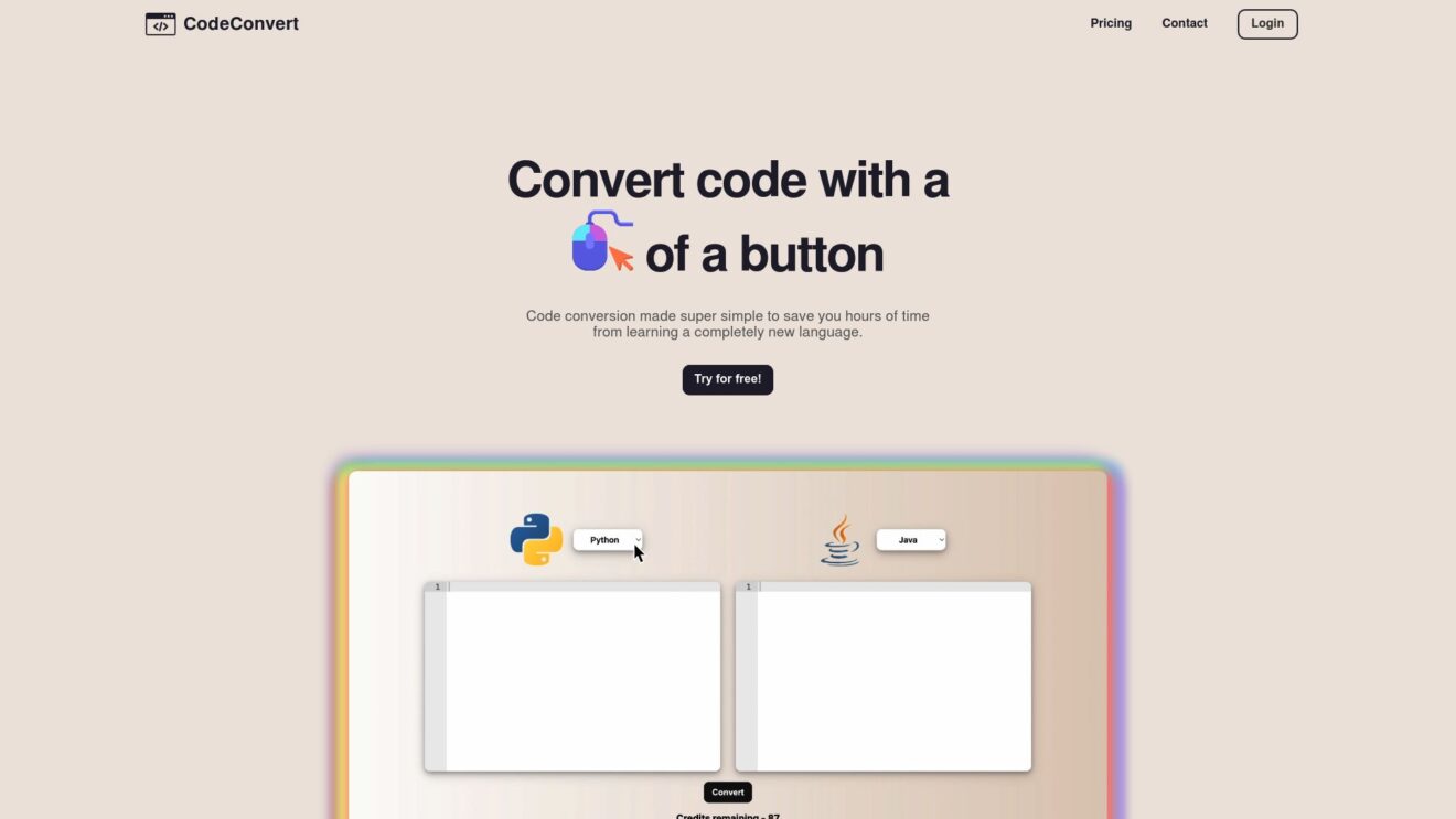 CodeConvert AI - About, Reviews, Alternatives - AI Locator