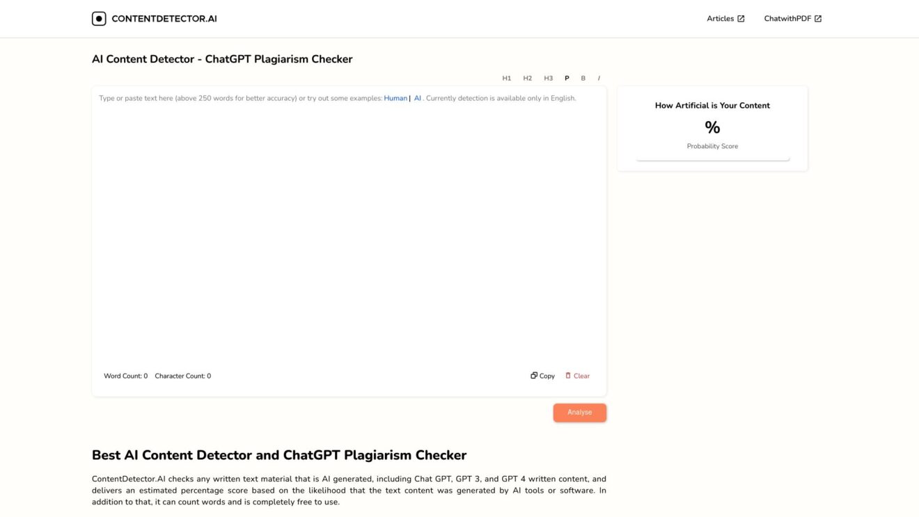 ContentDetector.AI - About, Reviews, Alternatives - AI Locator ContentDetector.AI - About, Reviews, Alternatives - AI Locator