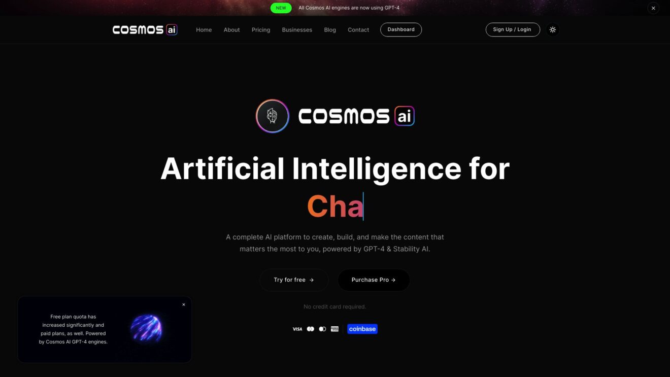 Cosmos AI - Simplify Tasks - About, Reviews, Alternatives - AI Locator