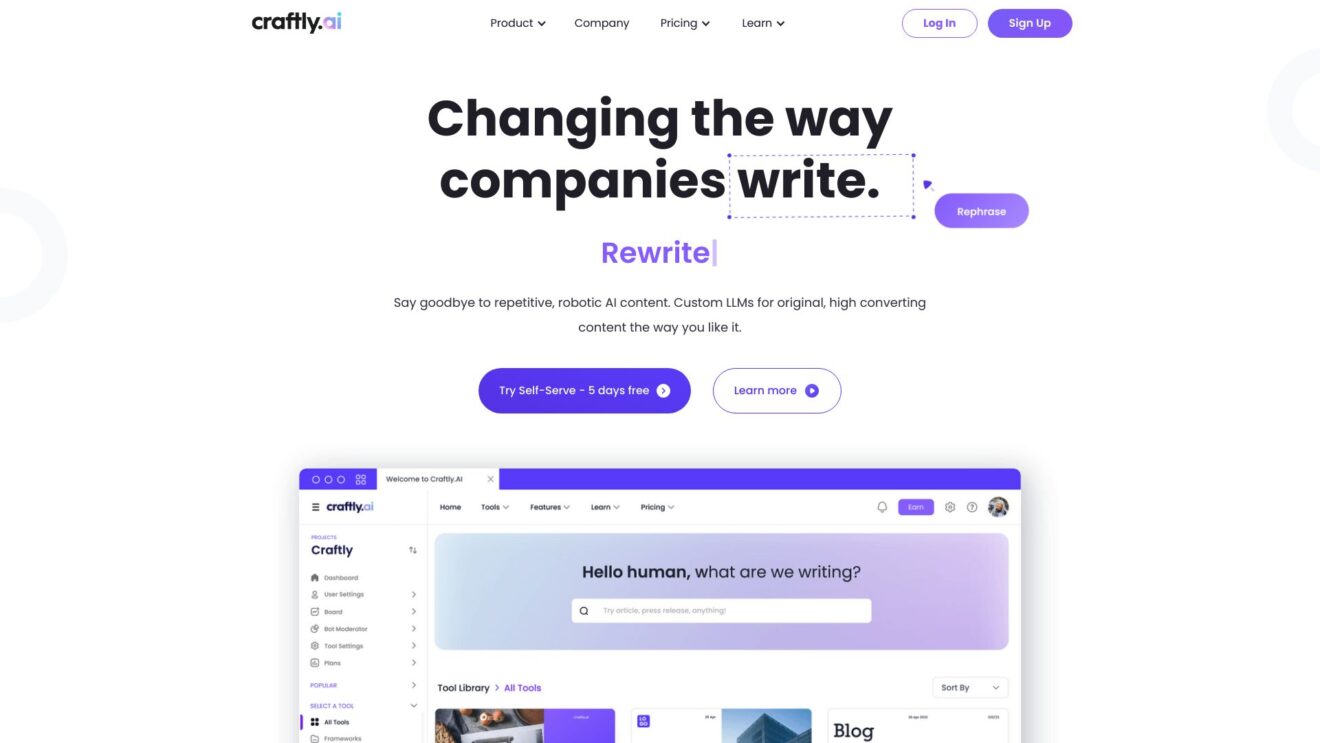 Craftly.ai - About, Reviews, Alternatives - AI Locator