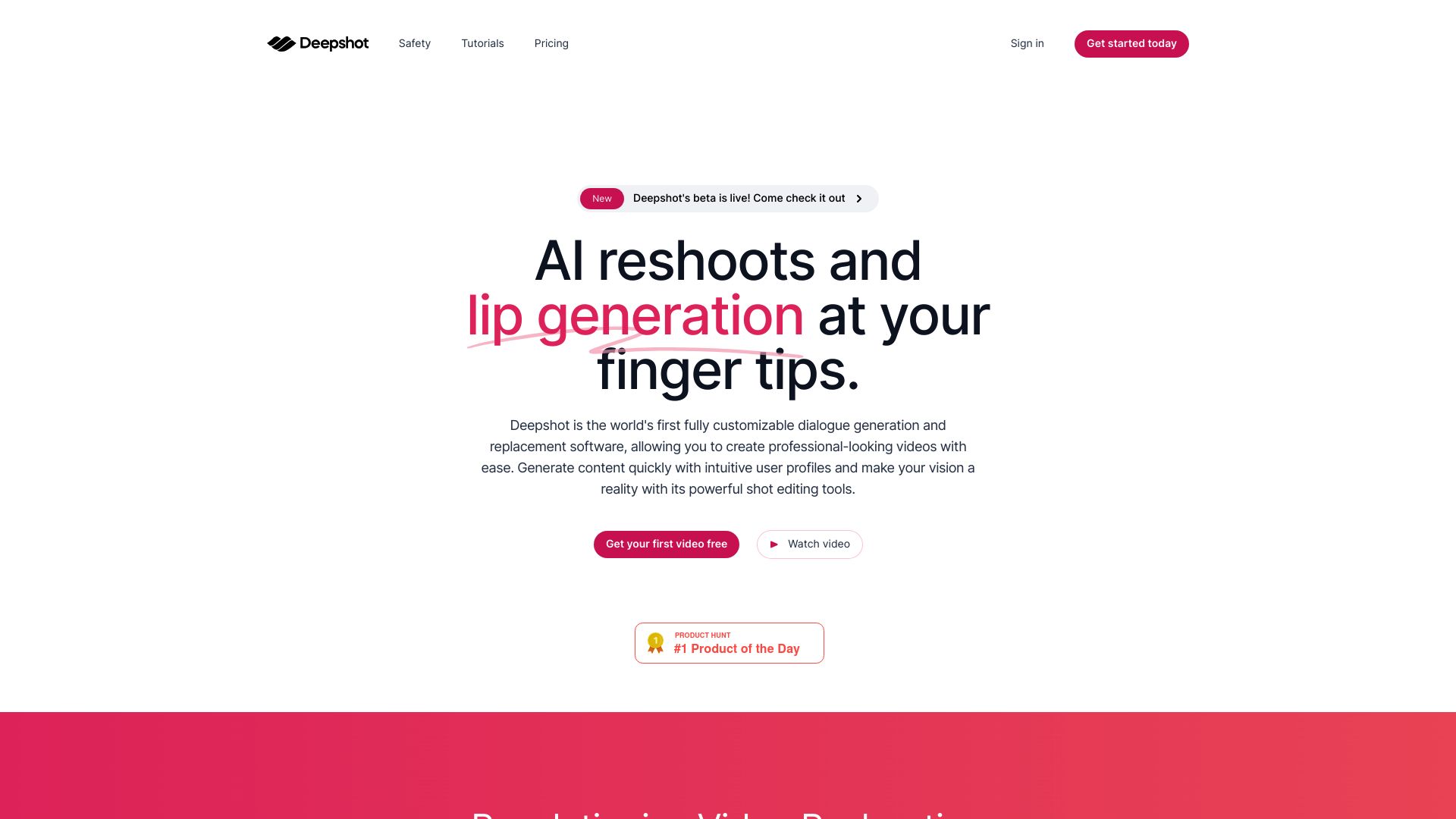 Deepshot AI - About, Reviews, Alternatives - AI Locator