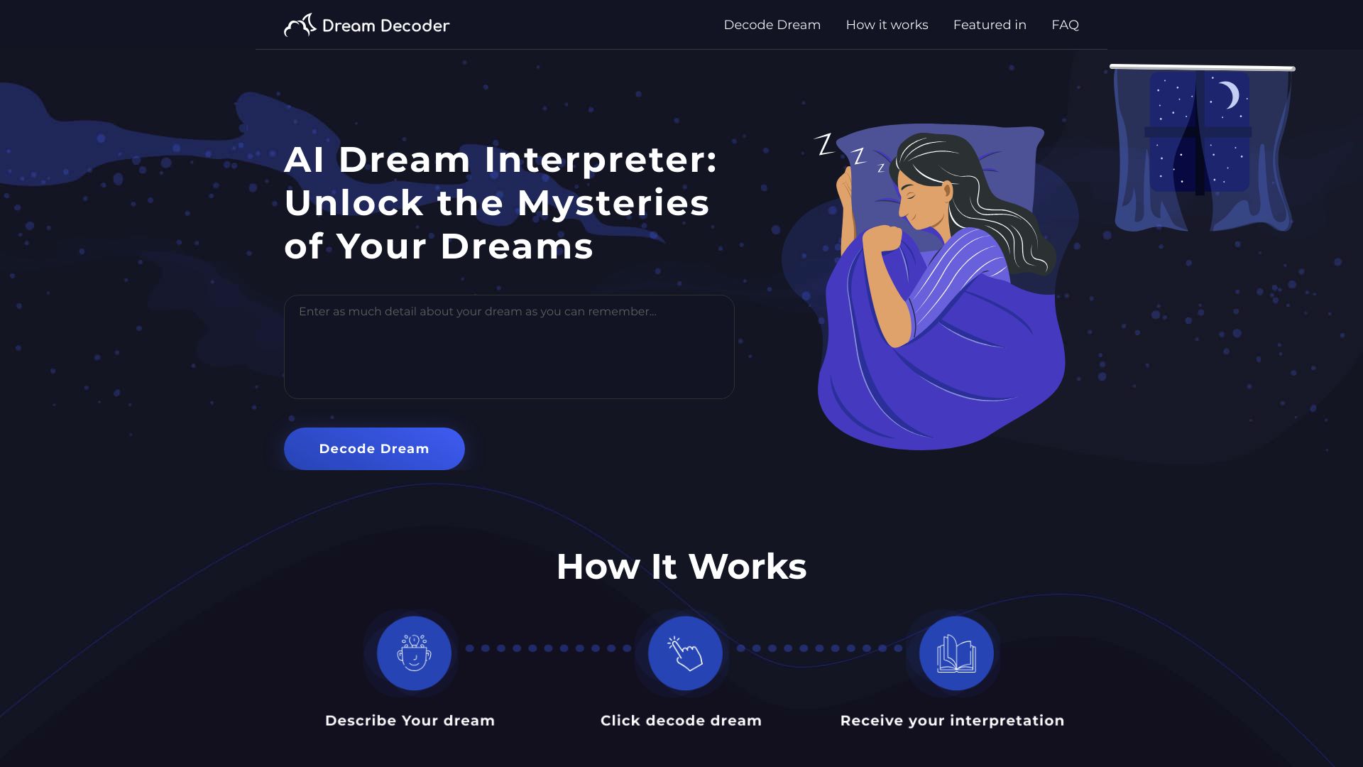 Dream Decoder - About, Reviews, Alternatives - AI Locator