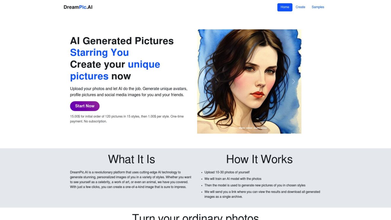 DreamPic.AI - About, Reviews, Alternatives - AI Locator