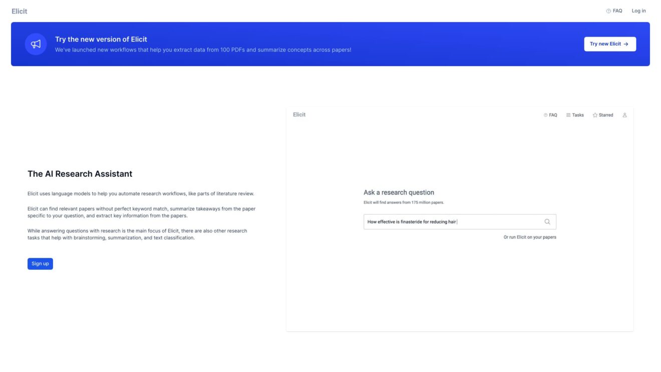 Elicit - About, Reviews, Alternatives - AI Locator
