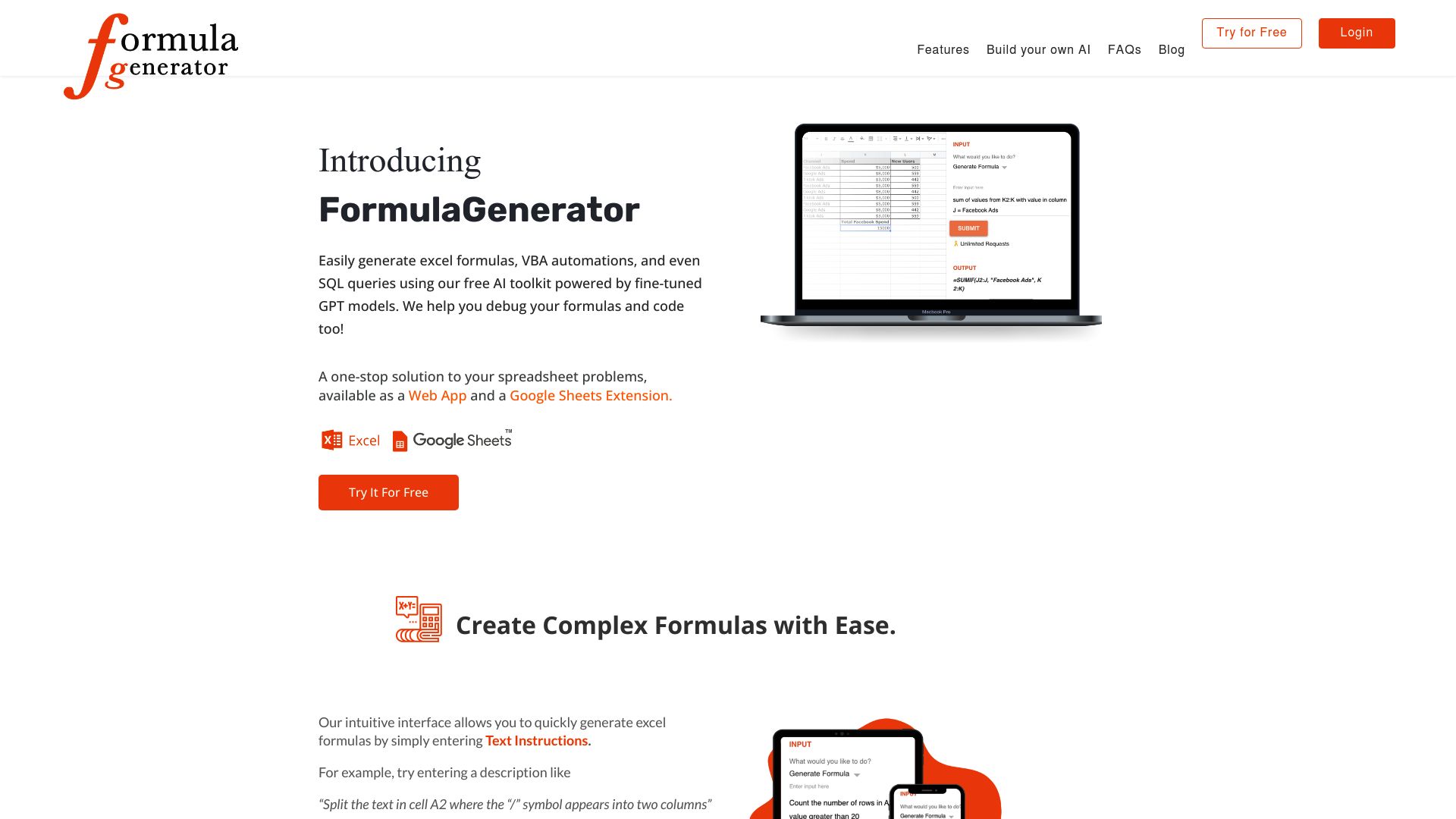 Formula Generator - About, Reviews, Alternatives - AI Locator
