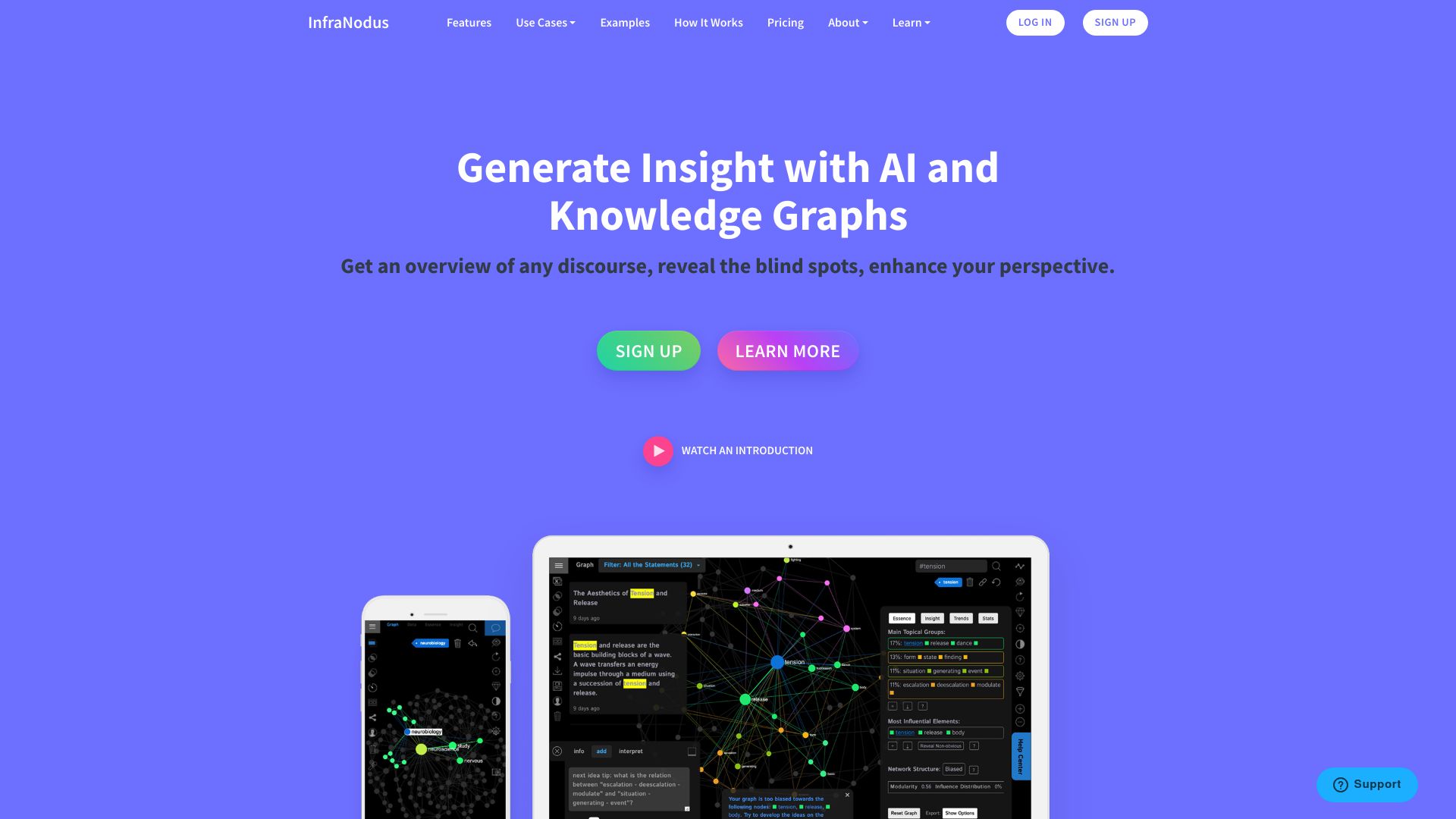 InfraNodus - About, Reviews, Alternatives - AI Locator