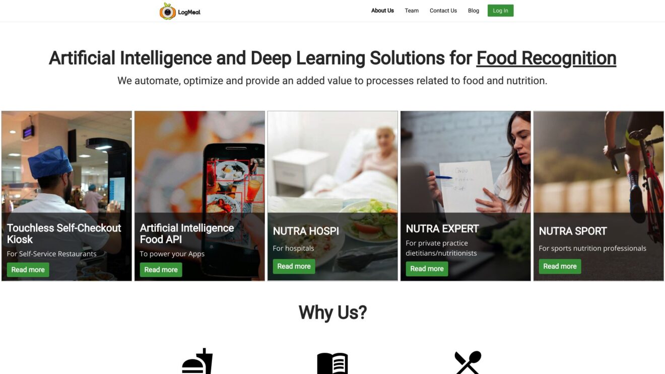 LogMeal - About, Reviews, Alternatives - AI Locator