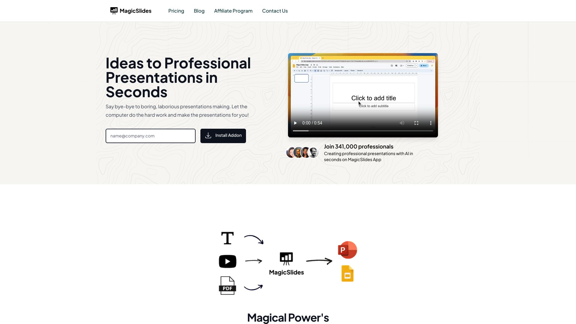 MagicSlides - About, Reviews, Alternatives - AI Locator