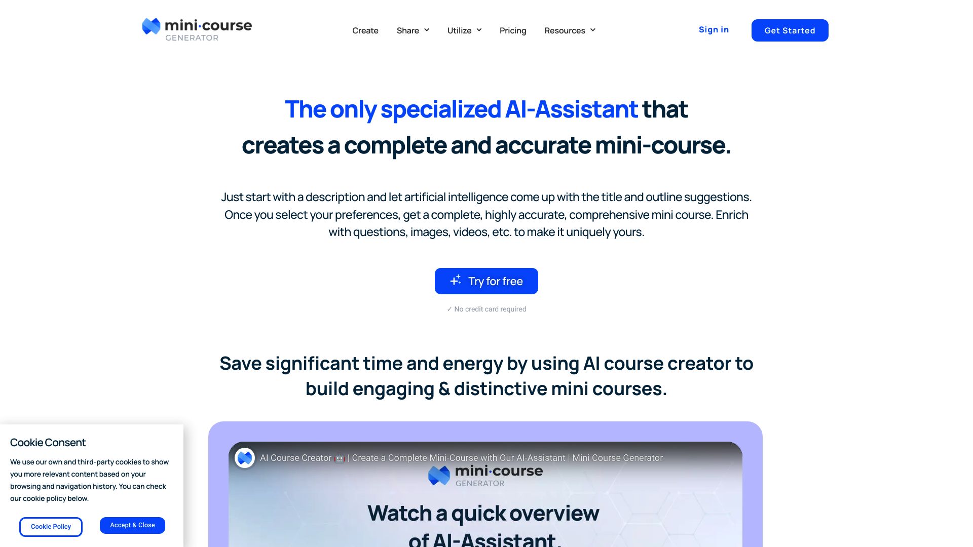 Mini Course Generator About Reviews Alternatives Ai Locator
