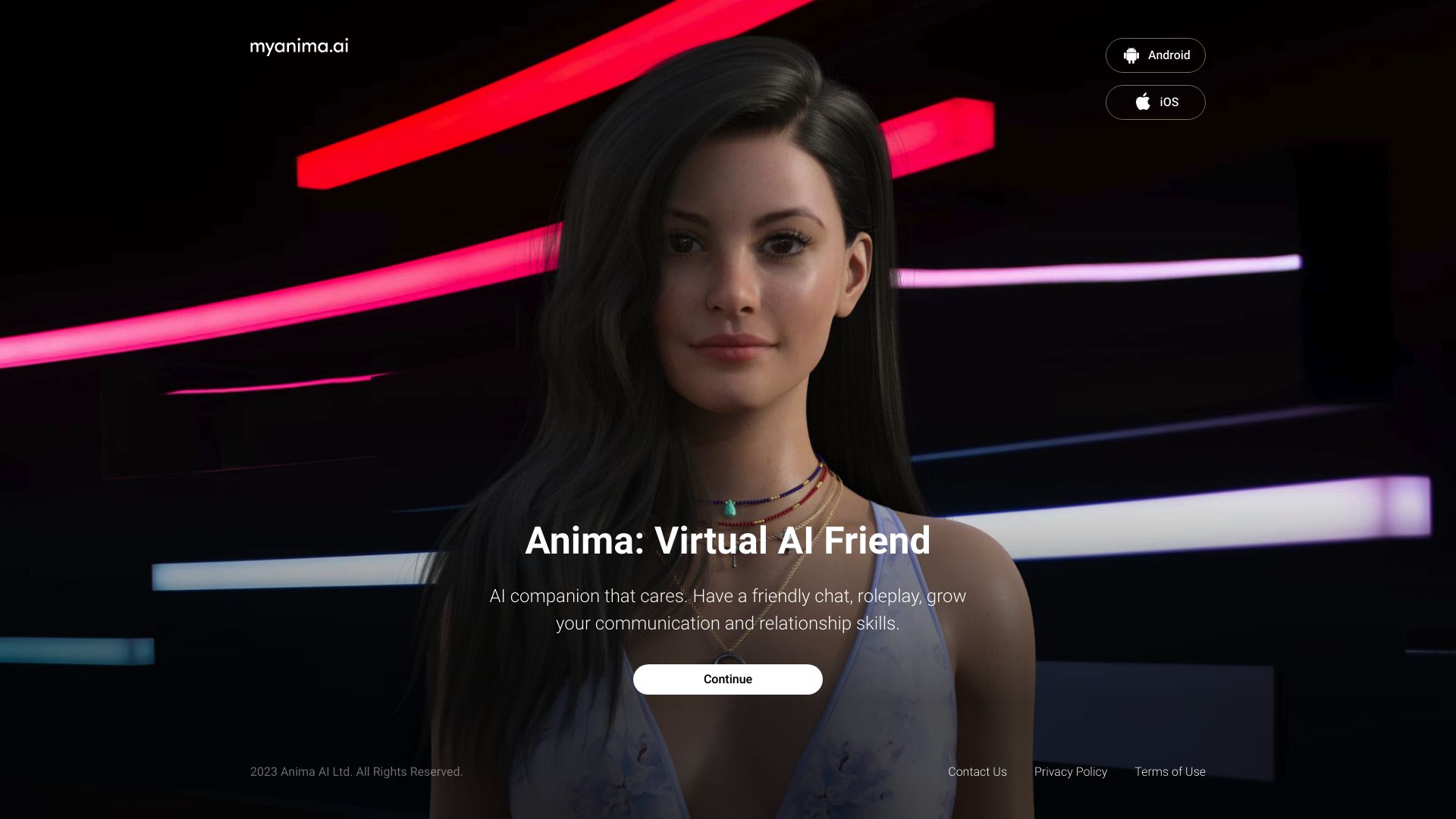MyAnima AI Companion - About, Reviews, Alternatives - AI Locator