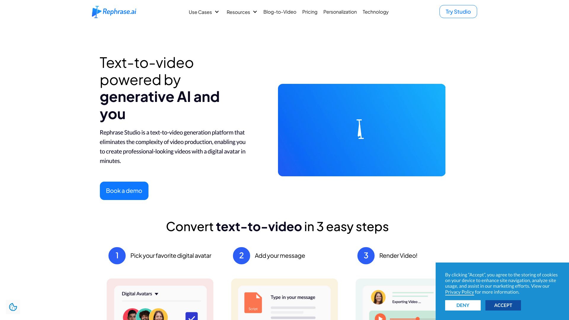 Rephrase AI - About, Reviews, Alternatives - AI Locator Rephrase AI - About, Reviews, Alternatives - AI Locator