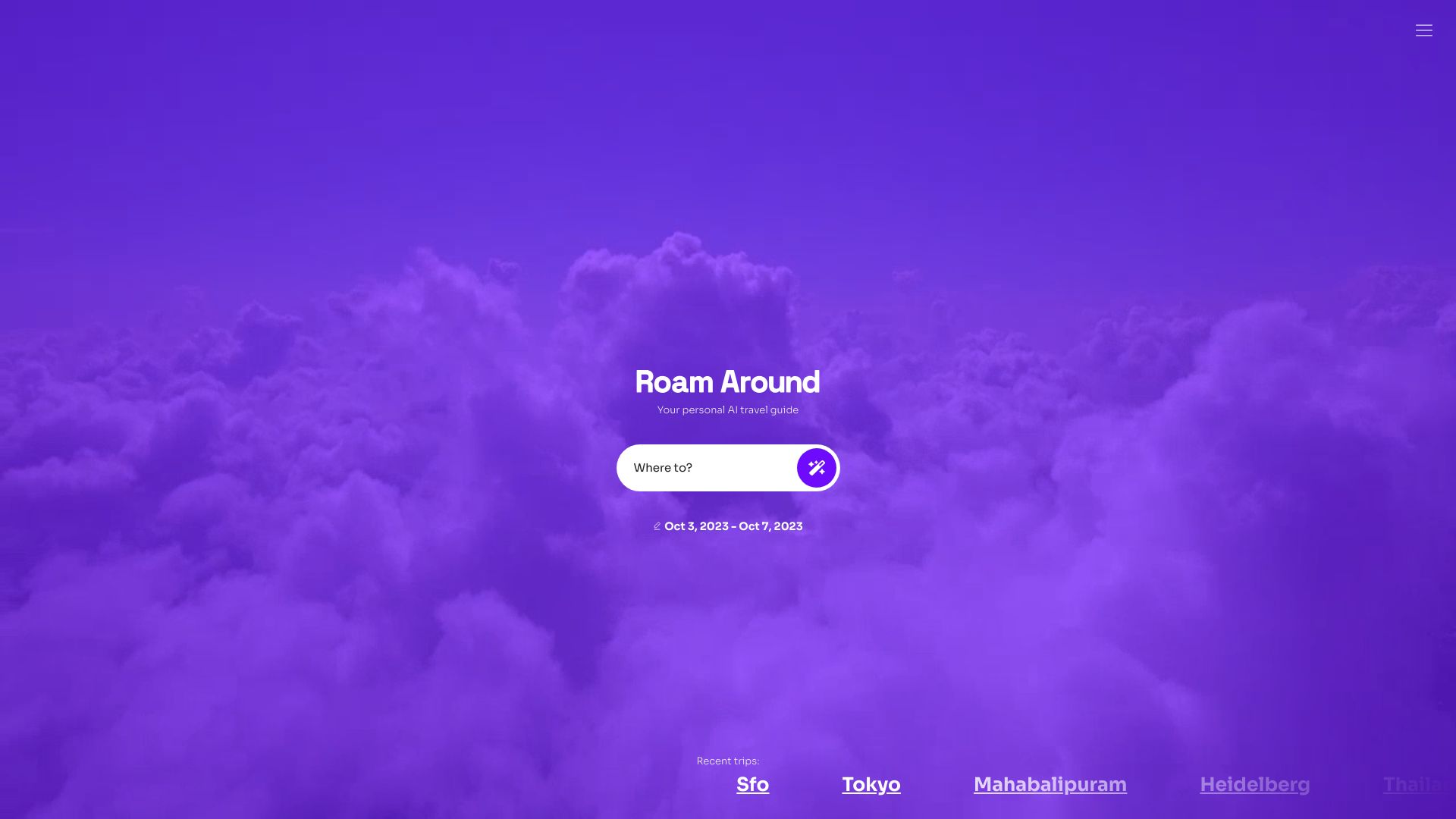 Roam Around - About, Reviews, Alternatives - AI Locator