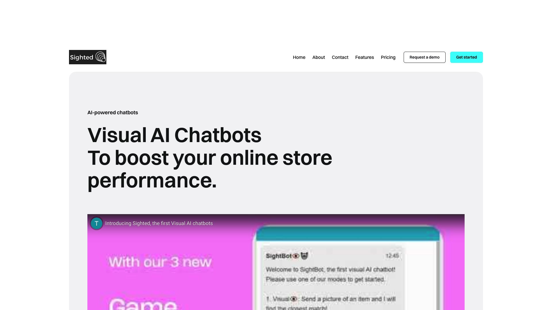 Sighted - About, Reviews, Alternatives - AI Locator
