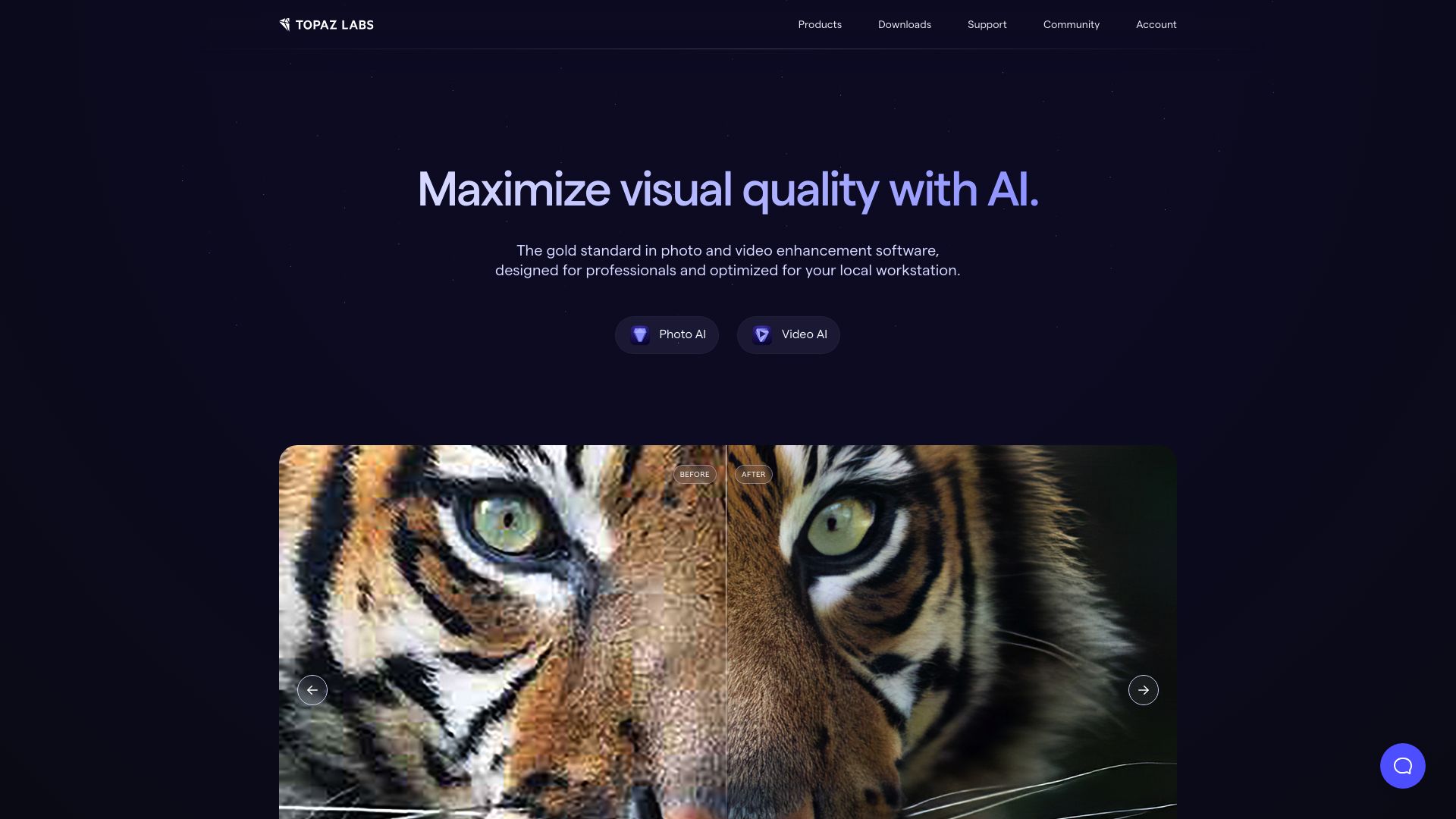 Topaz Labs - About, Reviews, Alternatives - AI Locator