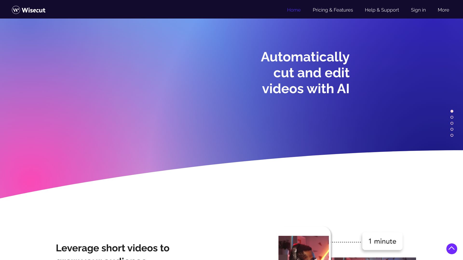 Wisecut - About, Reviews, Alternatives - AI Locator