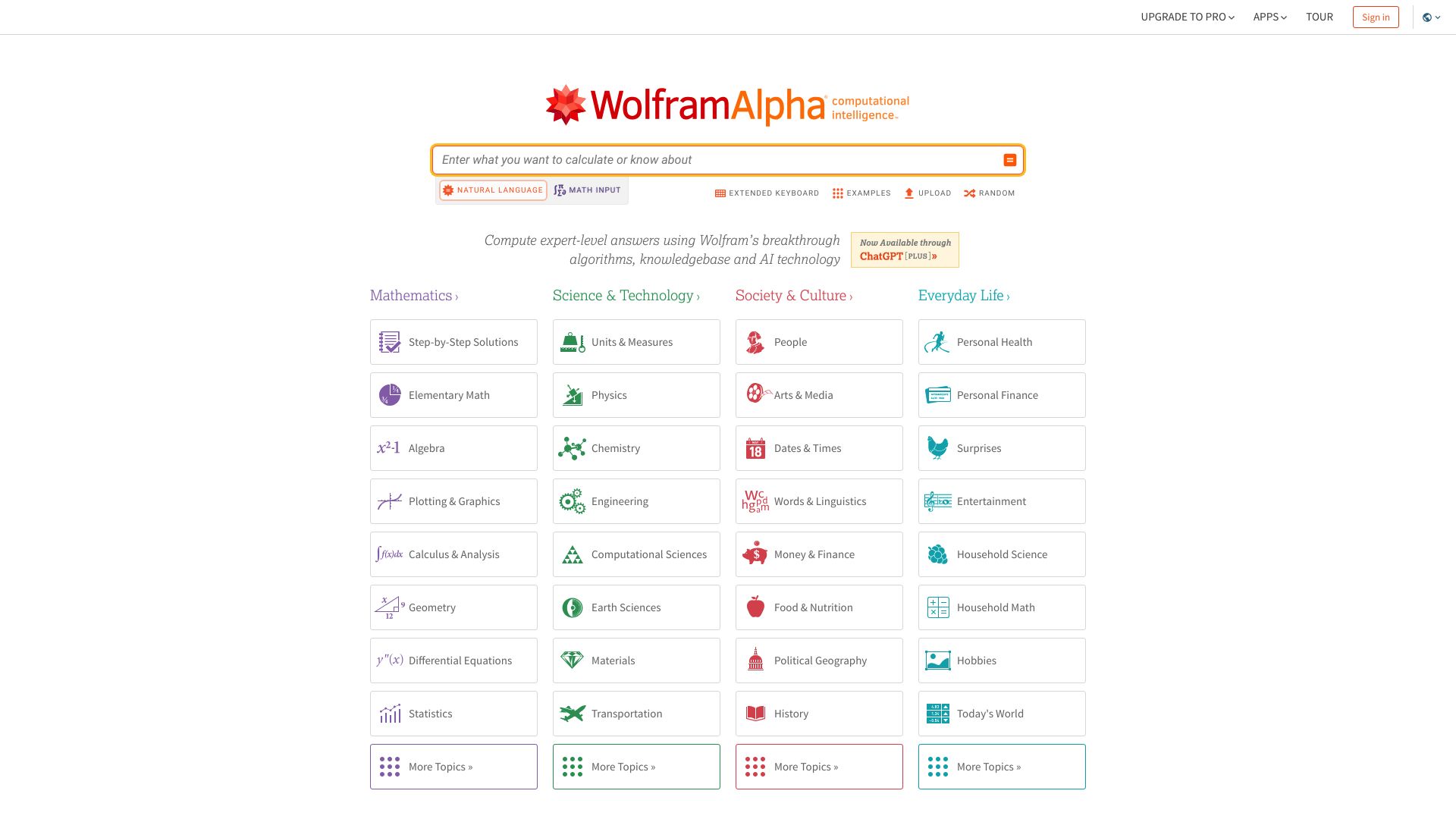 WolframAlpha - About, Reviews, Alternatives - AI Locator
