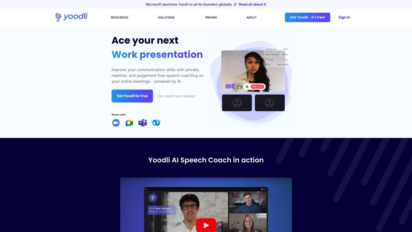 Yoodli AI - About, Reviews, Alternatives - AI Locator